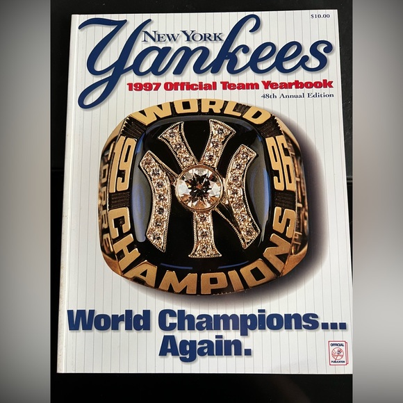 Other | New York Yankee 1997 Mint Program | Poshmark